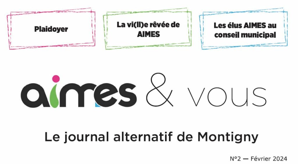 L'infolettre de mai 2024 - AIMES